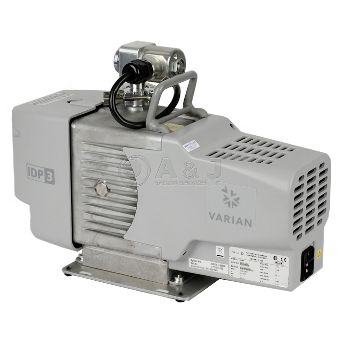 Agilent IDP 3 Dry Scroll Pump With Inlet Valve, 24 VDC, IDP3D21 ...