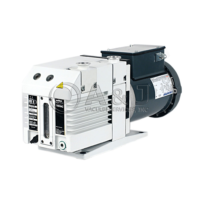 Leybold D16B Vacuum Pump, Hydrocarbon Oil, 208-220 VAC, Single Phase, 3 ...